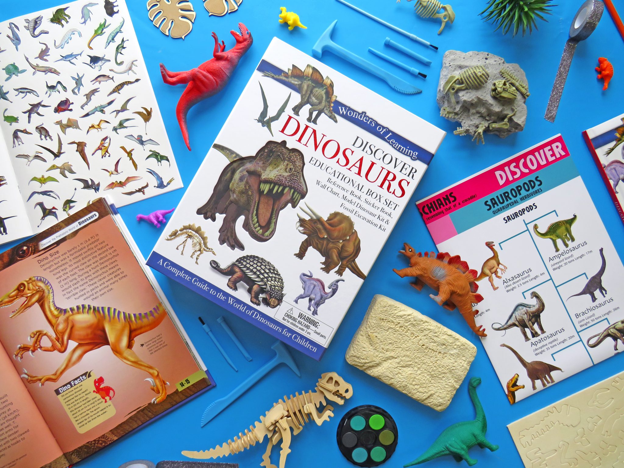 Wonders of Learning Box Set – Discover Dinosaurs – Headstart