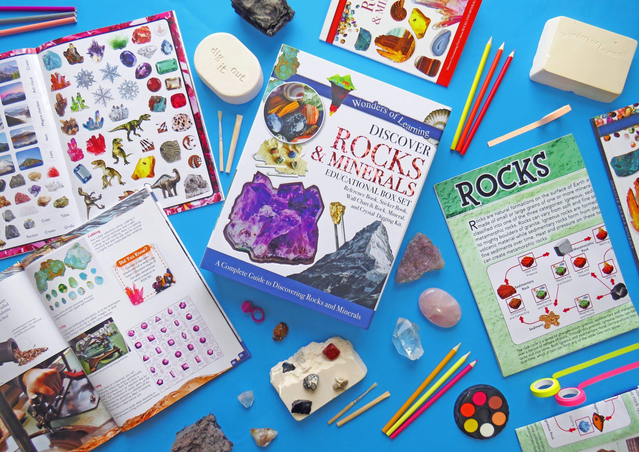 Wonders of Learning Box Set – Discover Rocks & Minerals – Headstart