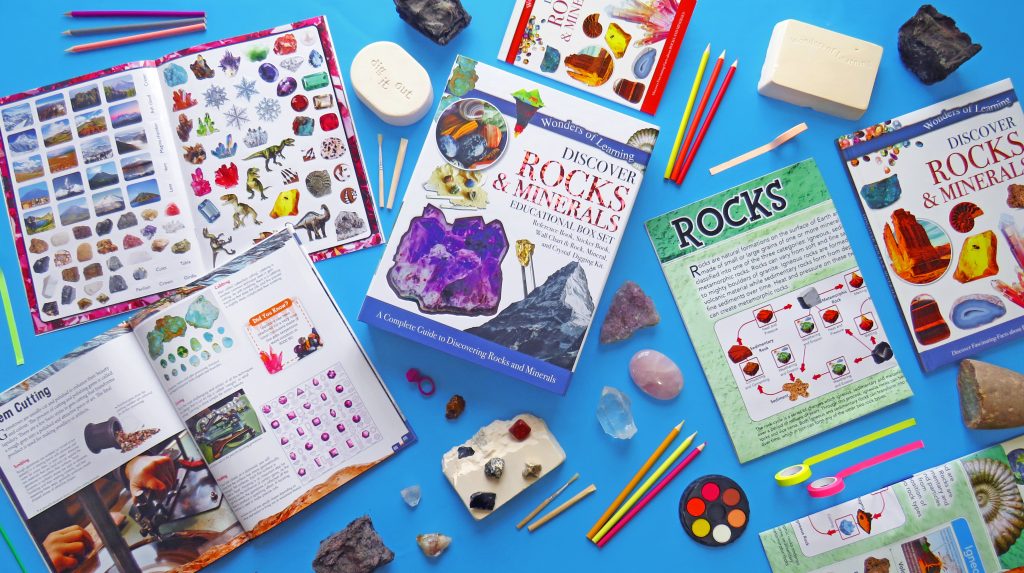 Wonders of Learning Box Set – Discover Rocks & Minerals – Headstart