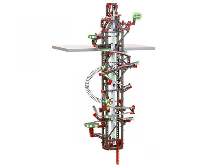 Hanging Action Tower – Marble run The world’s first suspended marble ...